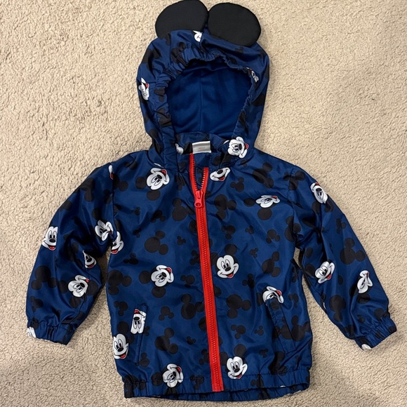 Disney | Jackets & Coats | Disney Junior Mickey Mouse Hooded Jacket ...